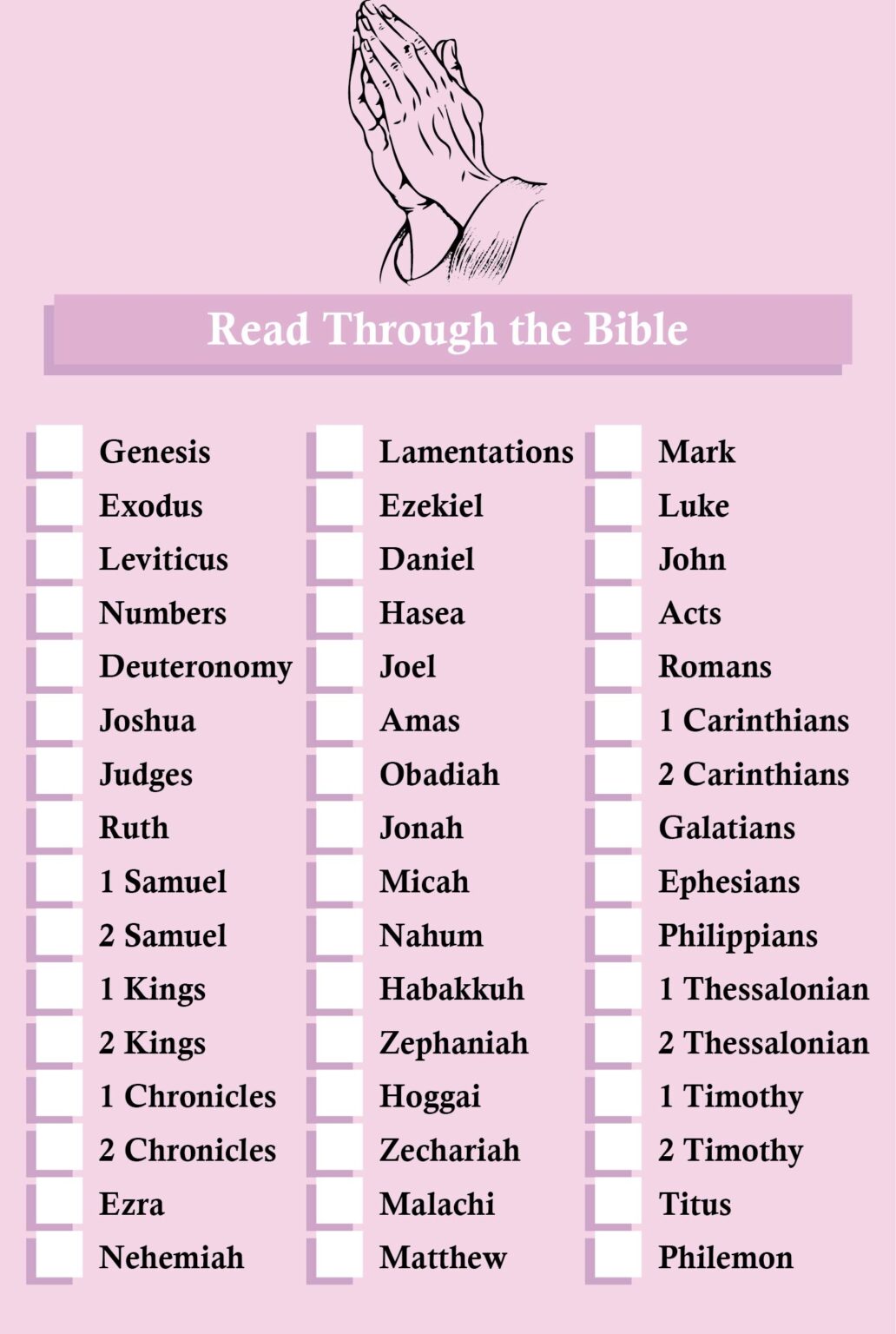 Free Printable Bible Charts - bible.weloveprintables.net