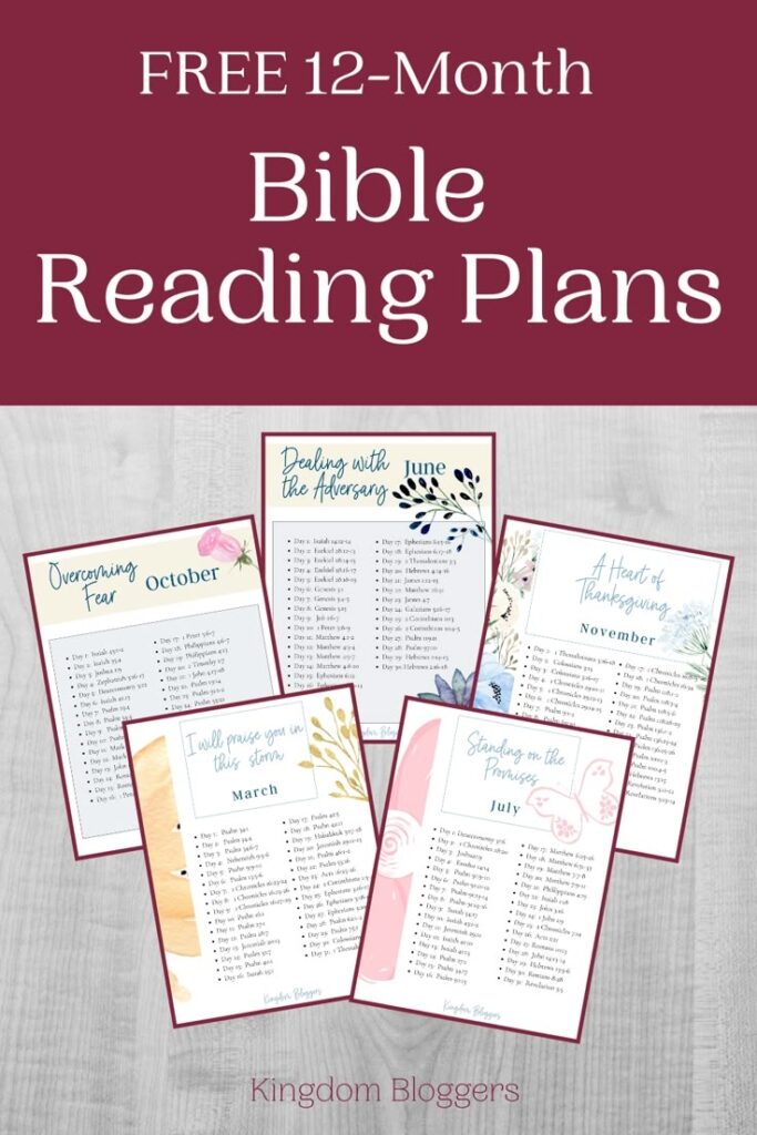 Free Printable Bible Reading Plan For Beginners - bible.weloveprintables.net