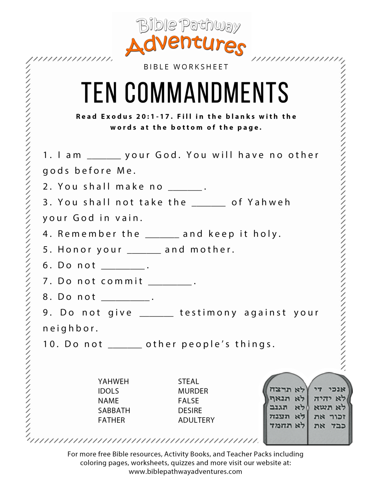 Free Printable Bible Study Sheets - bible.weloveprintables.net