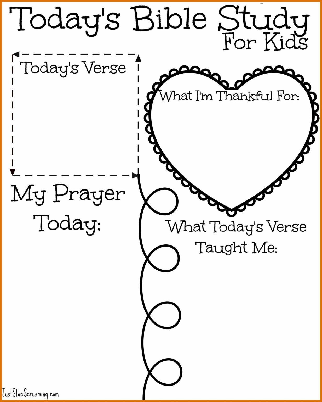 Free Printable Bible Worksheets - bible.weloveprintables.net