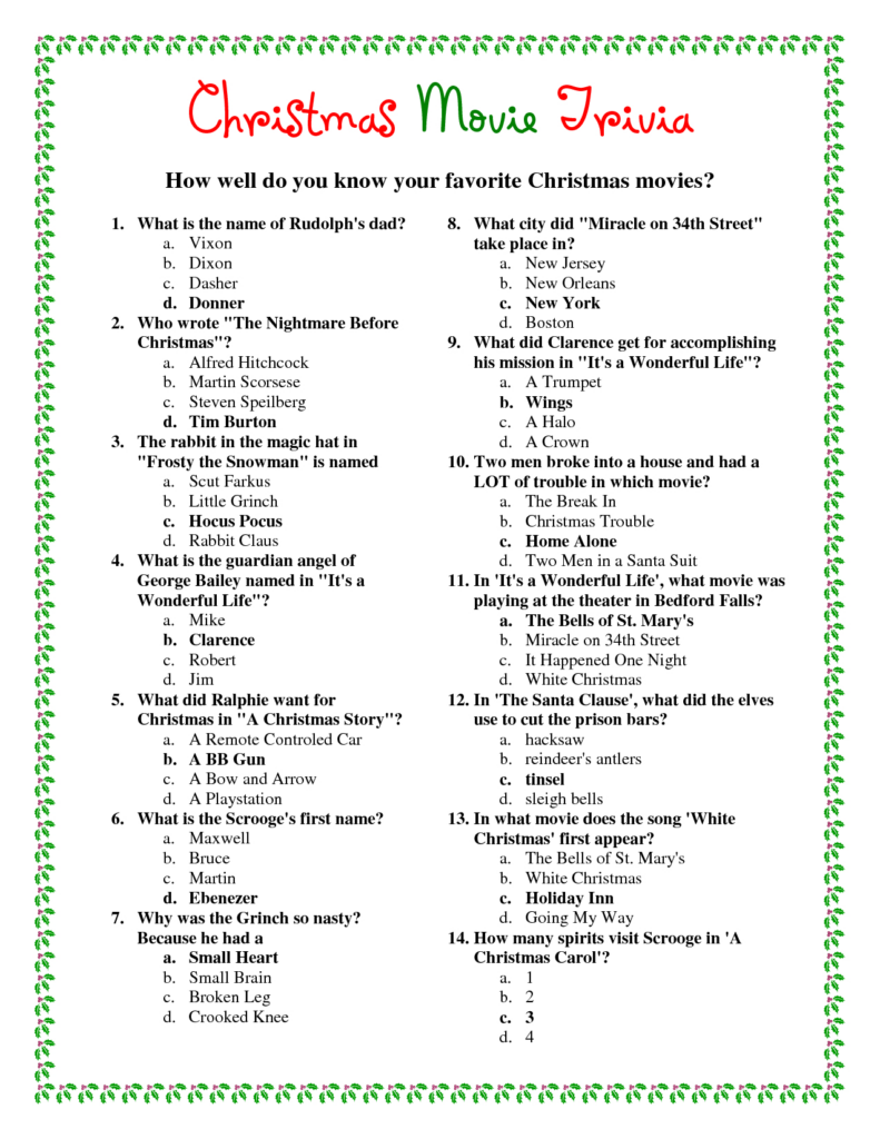 Easter Bible Trivia Questions And Answers Printable - bible ...