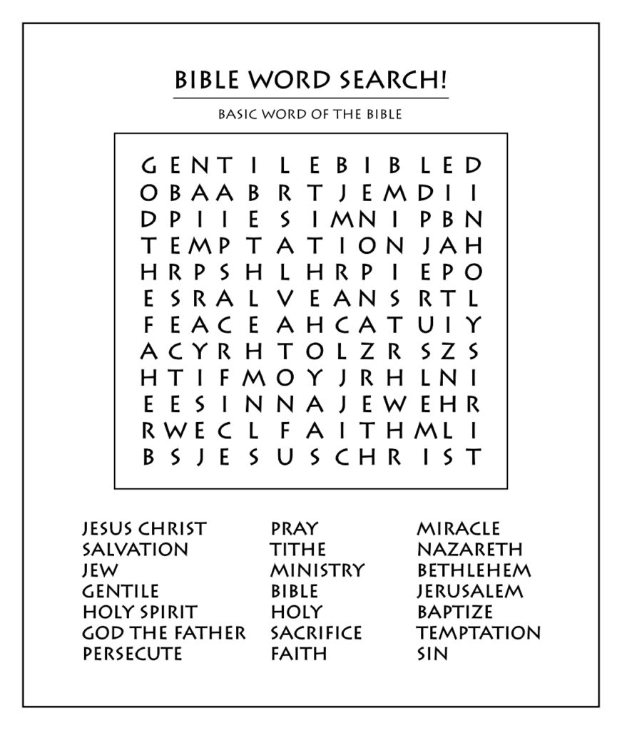 Free Printable Bible Bingo Games - bible.weloveprintables.net