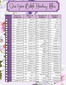 The Bible Recap Reading Plan Printable: Your Ultimate Guide to Daily ...
