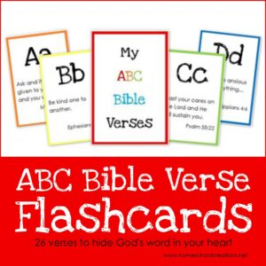 Printable Alphabet Bible Verses: A Creative Way to Learn and Memorize ...